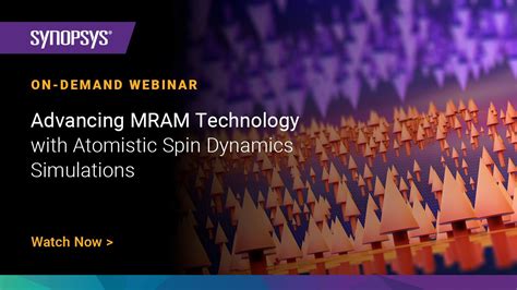 synopsys quantumatk on linkedin synopsys webinar advancing mram