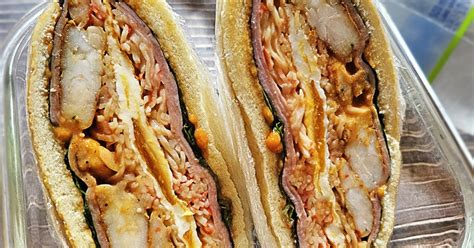 냉장고 파먹기 새우 샌드위치 만들기 배달음식 남은 소스 활용하기