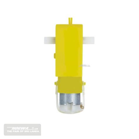 Arduino Gear Motor Yellow Chinahub Lk