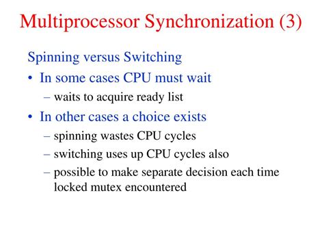 Ppt Multiple Processor Systems Powerpoint Presentation Free Download