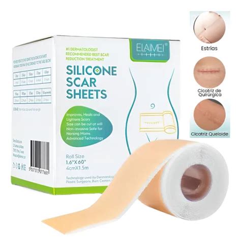 Parche Gel De Silicona Medica Cicatrices Queloides Original Cuotas