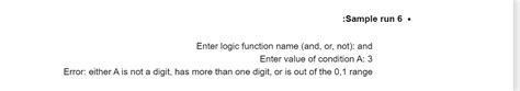 Solved Dont Use Or And Not Loop Def Function If