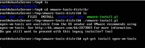 Instalación de open vm tools Aprendiendo a Virtualizar