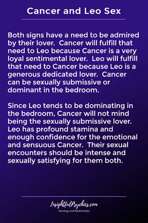 Cancer And Leo Compatibility Sex Love And Friendship