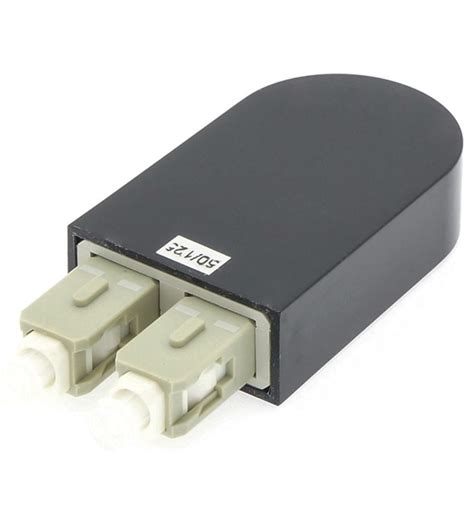 Lc Multimode Om3 50 125 Loopback Fiber Optic Adapter Cables4sure