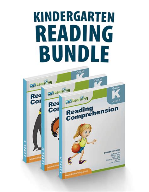 Kindergarten Reading Workbook Bundle K5 Bookstore