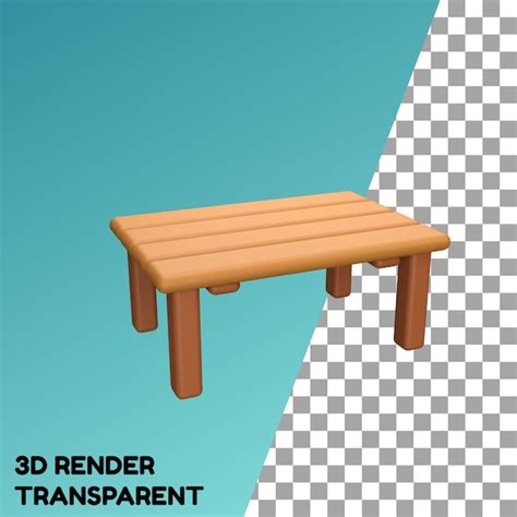 Premium Psd 3d Wooden Table Premium Psd 3d Wooden Table