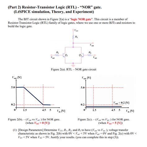 Part 2 Resistor Transistor Logic Rtl “nor”