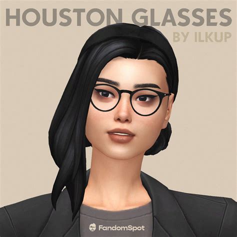 Houston Glasses Sims Maxis Match Sims