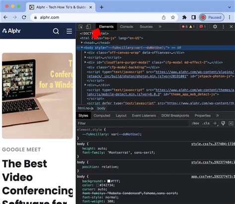 How To View HTML Code In Chrome