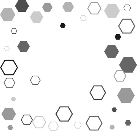 Premium Vector Hexagon Hexagonal Raster Mosaic Cell Sign Or Icon Gradation