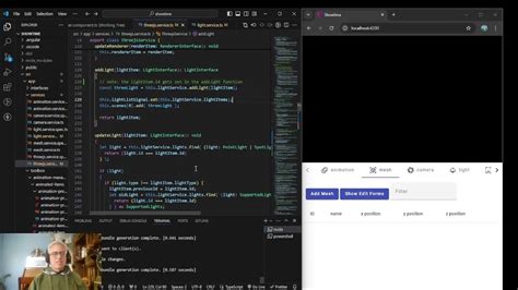 angular threejs video 215 light service 06 youtube