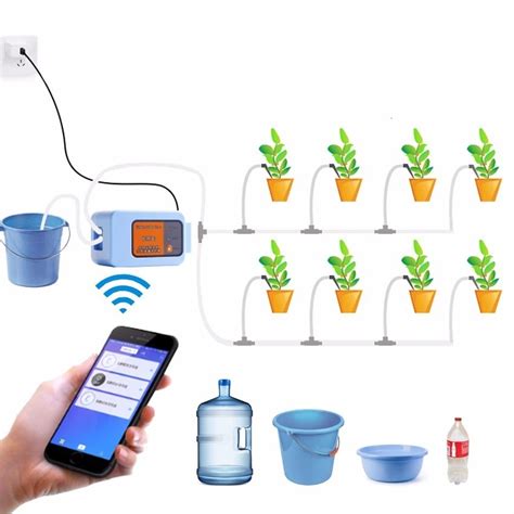 Mobile Phone Remote Automatic Irrigation System Wi Grandado