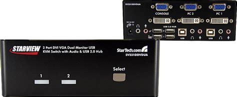 StarTech 2 Port DVI VGA Dual Monitor KVM Switch Skroutz Gr