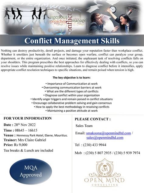 Open Mind Consulting Ltd On Linkedin Closingsales Conflictmanagement Positiveleadership