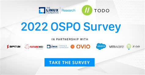 todo group announces 2022 ospo survey linux foundation