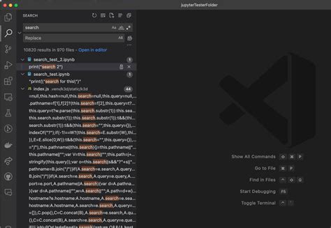 Search Preview Text Incorrect Formatting Notebooks · Issue 181057