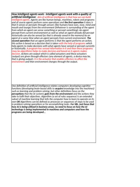 5 Technology And Data Analytics Summary Pdf Machine Learning Artificial Intelligence