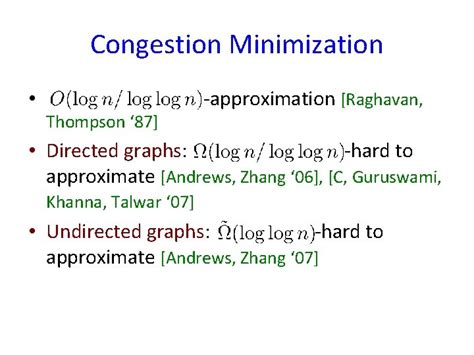 Approximation Algorithms For Graph Routing Problems Julia Chuzhoy
