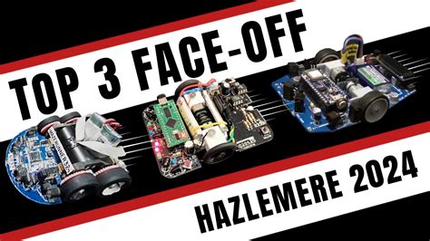 head to head maze comparison top 3 micromouse robots at hazlemere uk