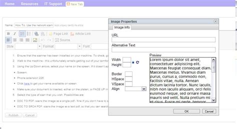 How Do I Add A Picture To An Article On The User Portal Spiceworks Support Spiceworks Community