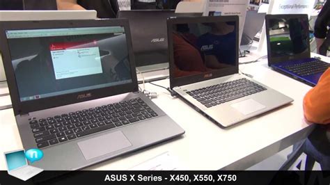 Asus X550 X450 And X750 Asus X Series 2013 Ed Youtube
