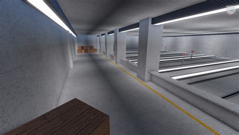 Firing Range With Detailed Decoration And 1 Hallway Pack Made By Me