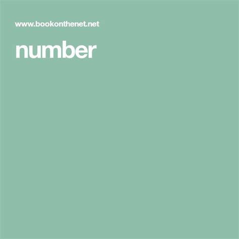 Number