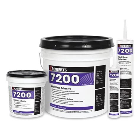 Roberts 7200 Wall Base Adhesive Yorkshore