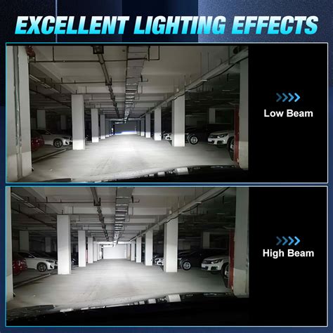 XSTORM H7 LED Headlight Bulb - 60W, 20000LM, 6500K CSP