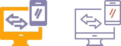 Data Synchronization Icon Vector Art At Vecteezy