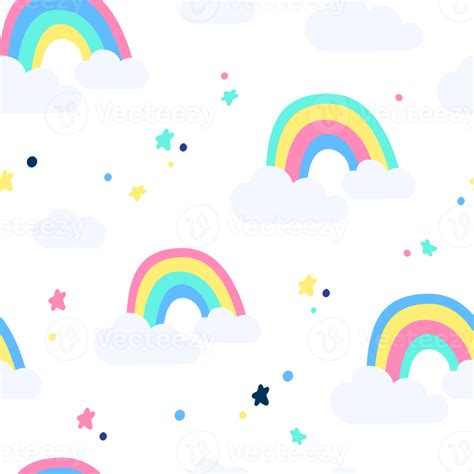 Cute Rainbow Pattern 16458327 Png