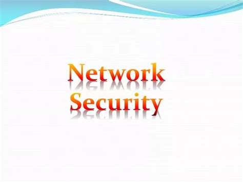 PPT Network Security PowerPoint Presentation Free Download ID 5184534