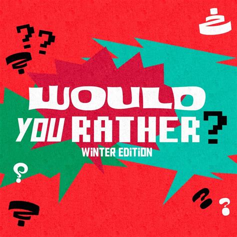 Would You Rather Winter Edition Youth Group Games