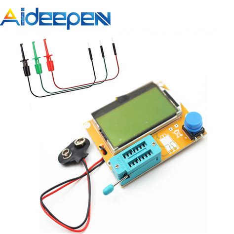 Aideepen LCR T4 Transistor Tester M328 Battery Buckle With Test Hook Lazada PH