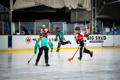 Broomball At The Ice Arena Ice Arena Adelaide