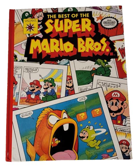 Best Of The Super Mario Bros Comic Book Valiant 1990 Pre Owned