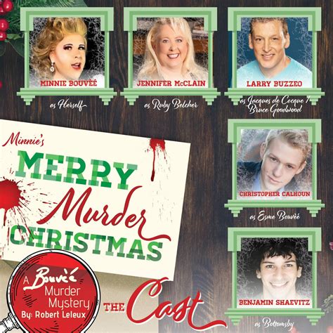 Miss Bouvèé Presents Minnies Merry Murder Christmas Ocq