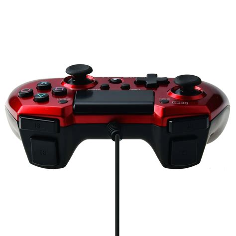 Hori Pad 4 Fps Plus Wired Controller Gamepad Red