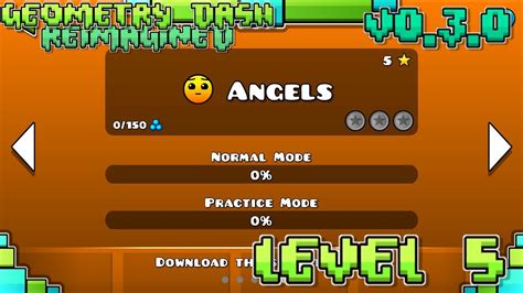 Gd Reimagined Level 5 Angels Geometry Dash Reimagined V0 3 0