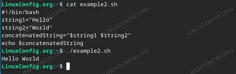Mastering String Concatenation In Bash Scripting Linuxconfig