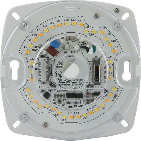 Sunlite 88476 Color Temperature Tunable Led Light Engine 4 Inch 17 W Bulb Center