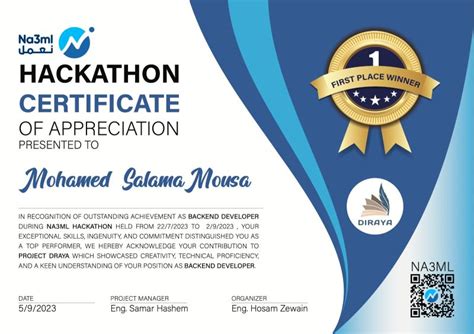 Mohamed Salama On Linkedin Laravel Diraya Education Hackathon Firstplace
