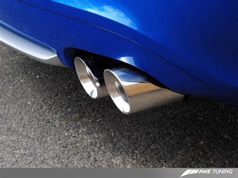 Awe Track Edition Exhaust System For B8 S5 42l Polished Silver Tips