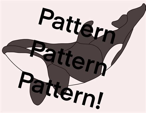 Stained Glass Orca Pattern Stained Glass Sun Catcher Pattern For