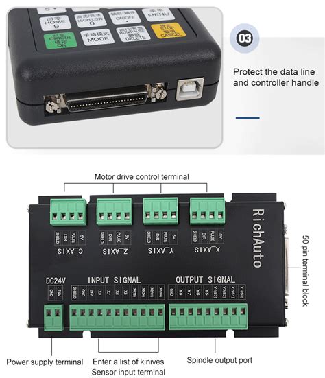 richauto a11 3axis dsp handle controller for sale buy handle