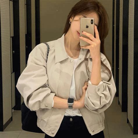 코디드 Mdpick숏점퍼 카라자켓 캐주얼 아우터 봄 간절기점퍼 카코자켓 데일리룩 집업점퍼 꽃샘추위 데이트룩