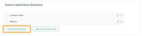 Link Custom Job Post Question To Custom Field On Candidate Profile Greenhouse Support