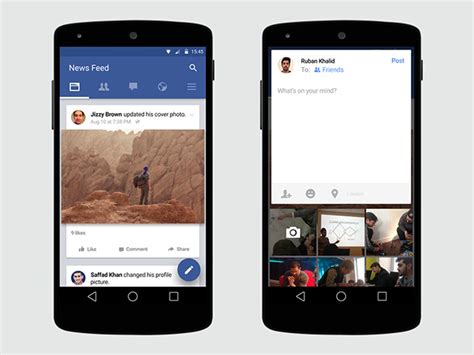 Facebook App Design Facebook Mobile App Login Screen Redesign— A Ux