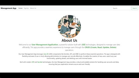 user management project using jdbc servlet jsp crud operation